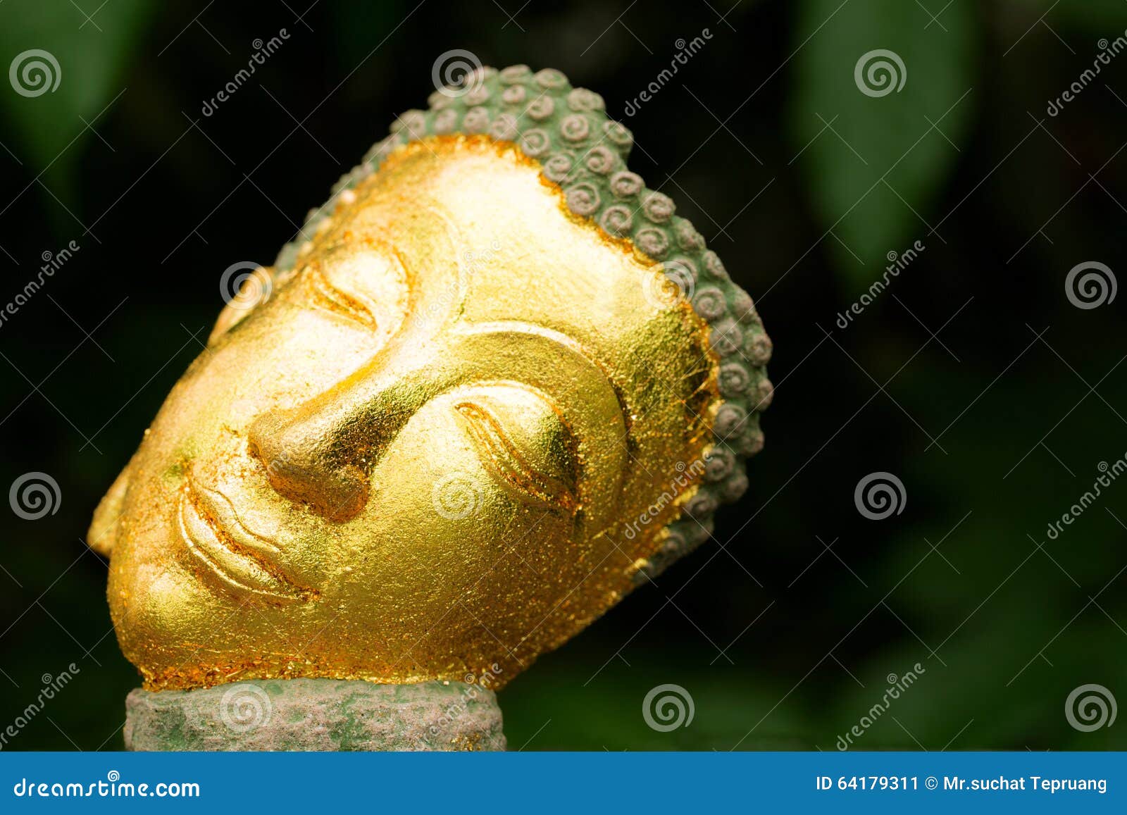 Faces of Buddha Image Take in Close Up Stock Image - Image of ...