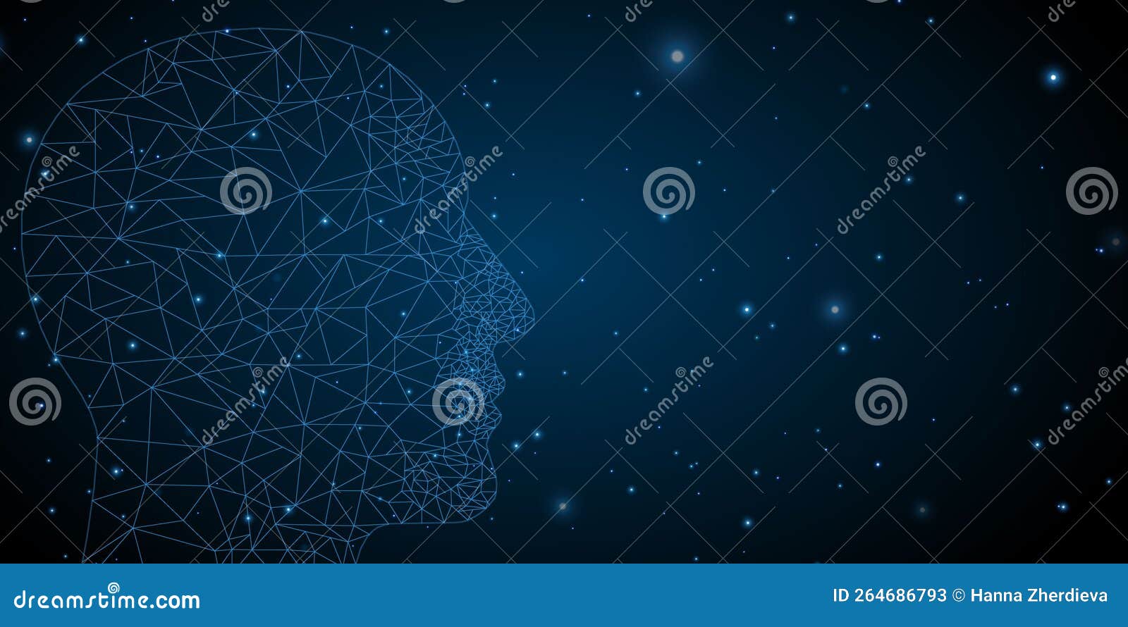 Faces of Glowing Blue Particles, Consciousness, Technology, Stock ... Faces of Glowing Blue Particles, Consciousness, Technology, Stock ...