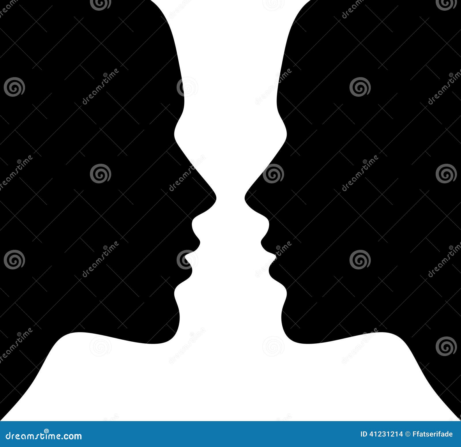 2 Face Optical Illusions