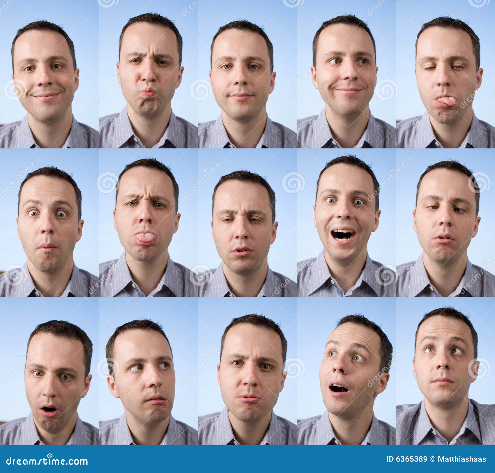 Faces parvas imagem de stock. Imagem de humor, colagem - 6365389