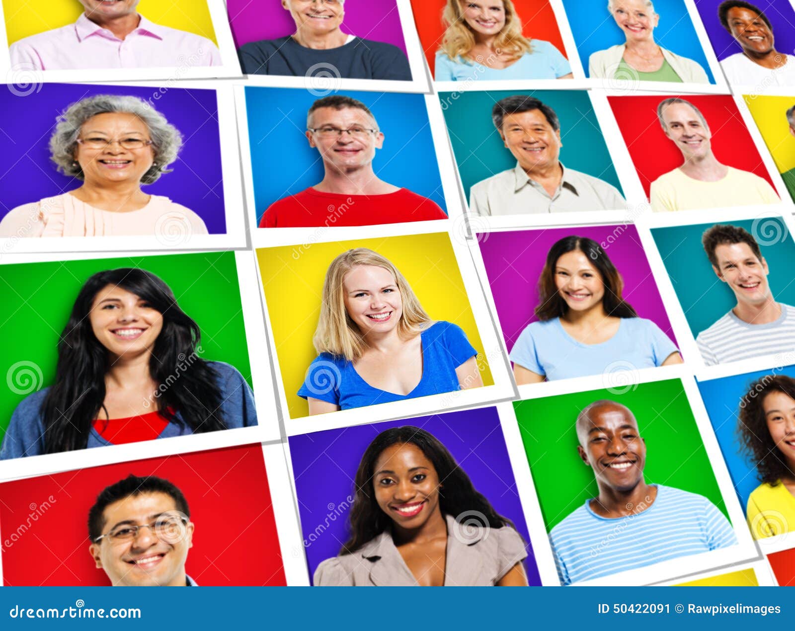 Faces People Diversity Multiethnic Cheerful Smiling Concept Stock Image ...