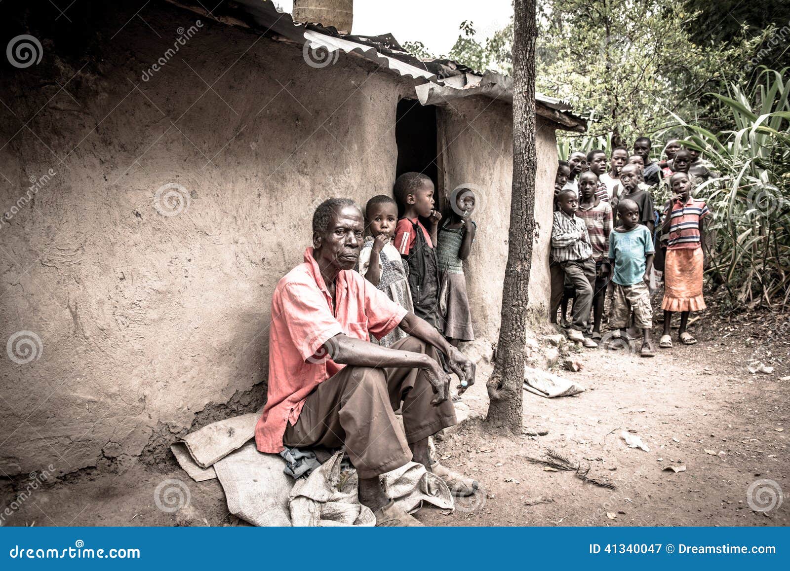 Faces of Poverty editorial photography. Image of kenya - 41340047