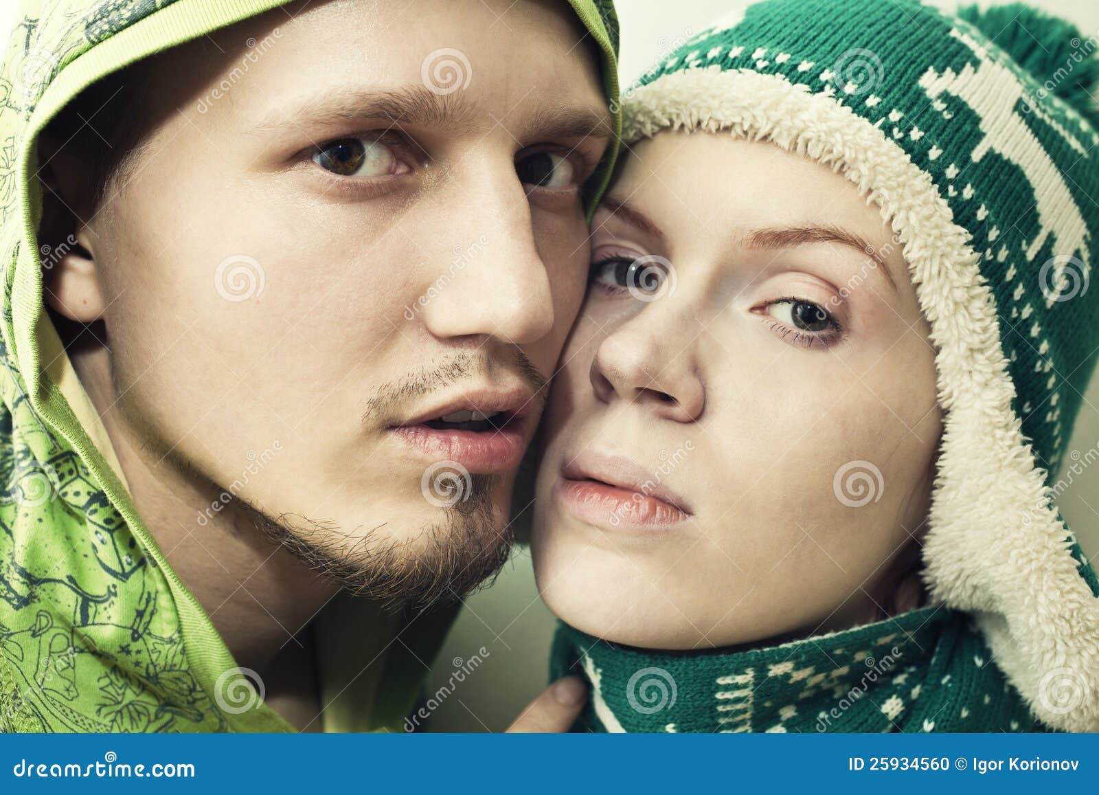 Faces young couple in love stock photo. Image of family - 25934560