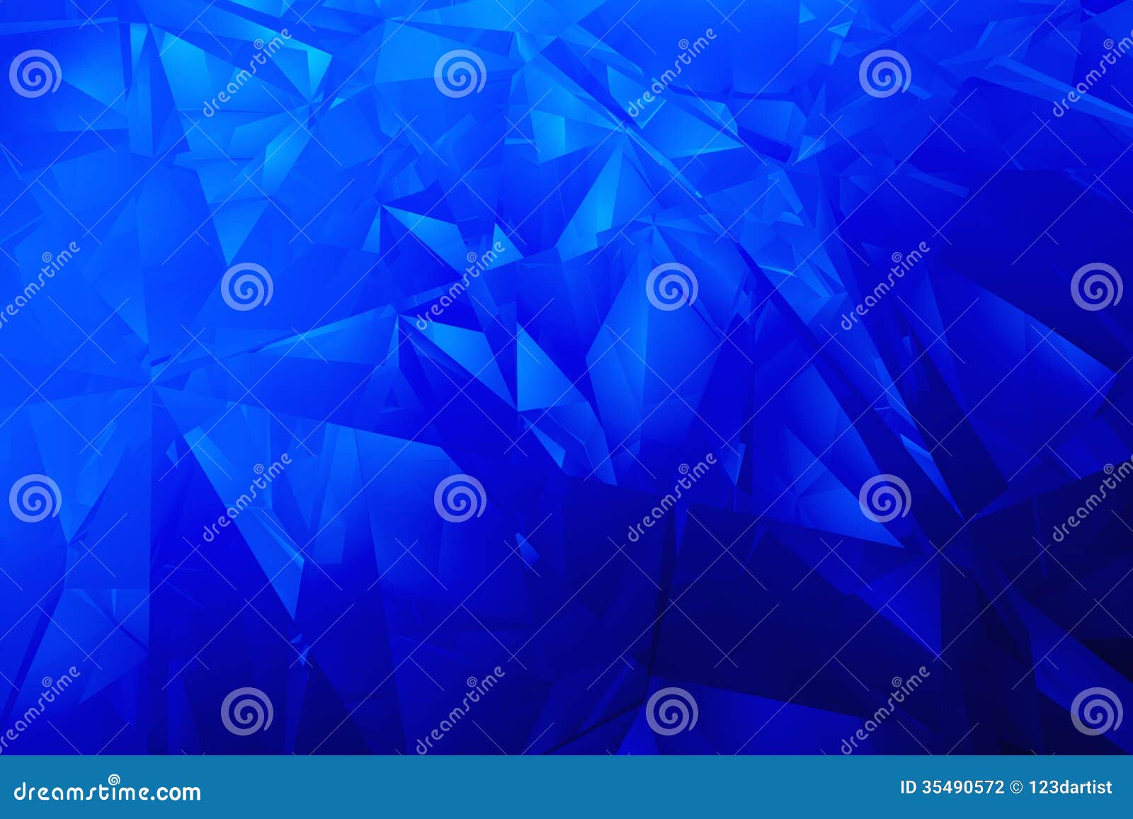 Faceted blue background stock illustration. Illustration of closeup ...