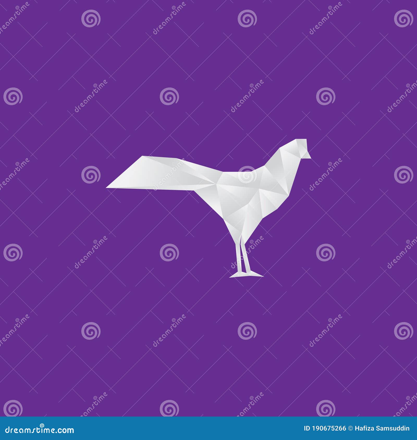 Print stock vector. Illustration of roosters, chicken - 190675266