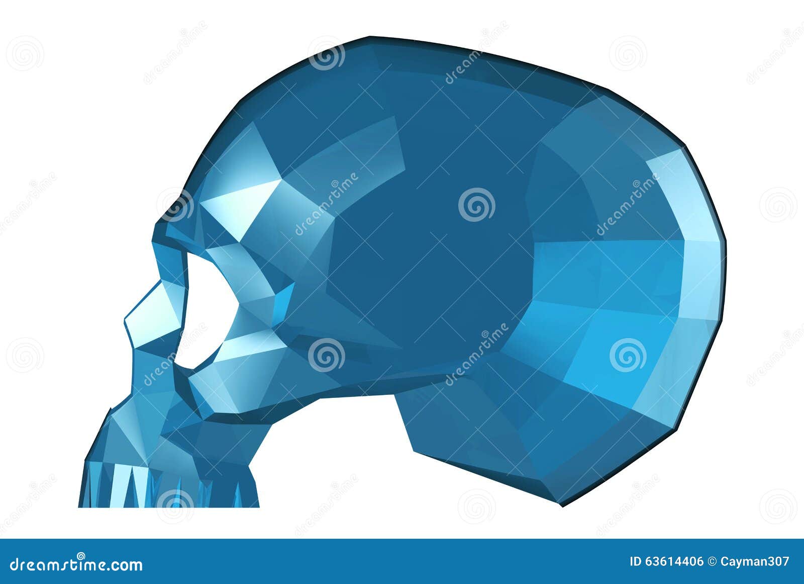 Skull Side View Line Icon Concept. Skull Side View Vector Linear ...