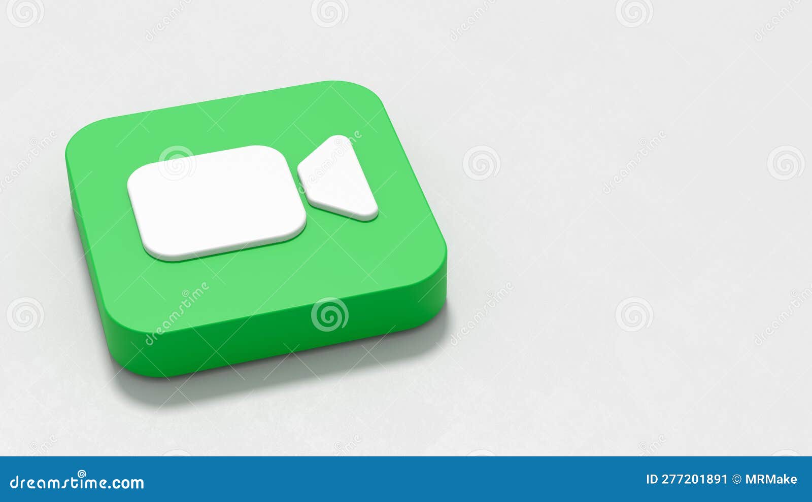 Facetime App Icon on Gray Background with Copy Space Editorial Photo ...