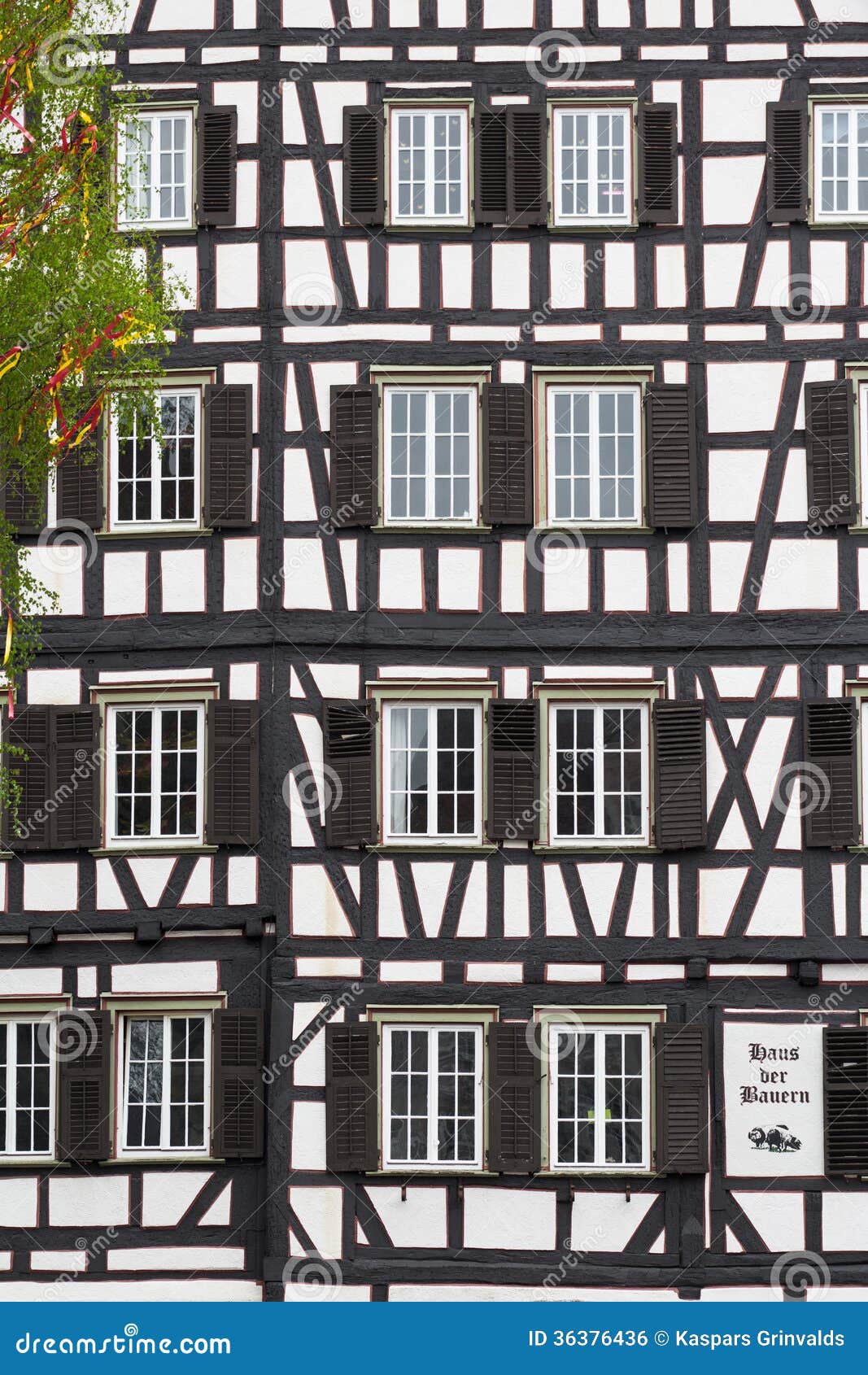 Fachwerk Architecture Style Stock Photo - Image of fachwerkhaus ...