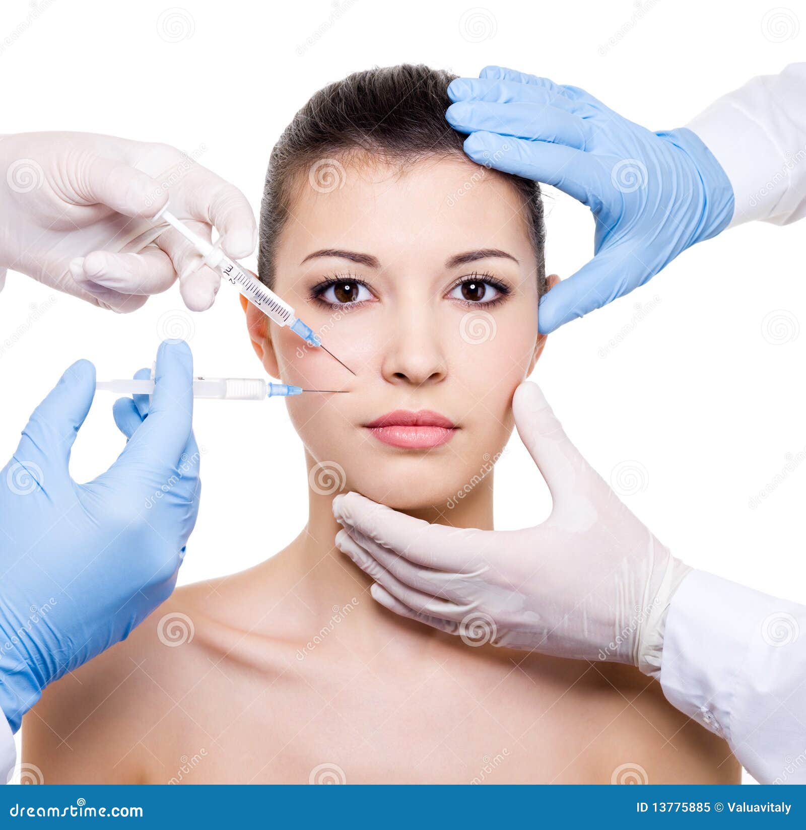 Facial care - Botox stock image. Image of lips, anesthetic - 13775885