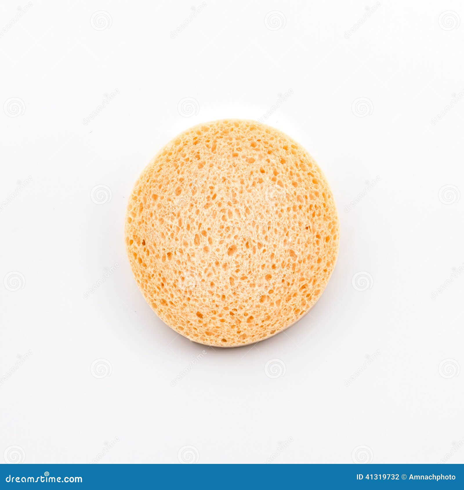 Facial cellulose sponge. stock photo. Image of background - 41319732
