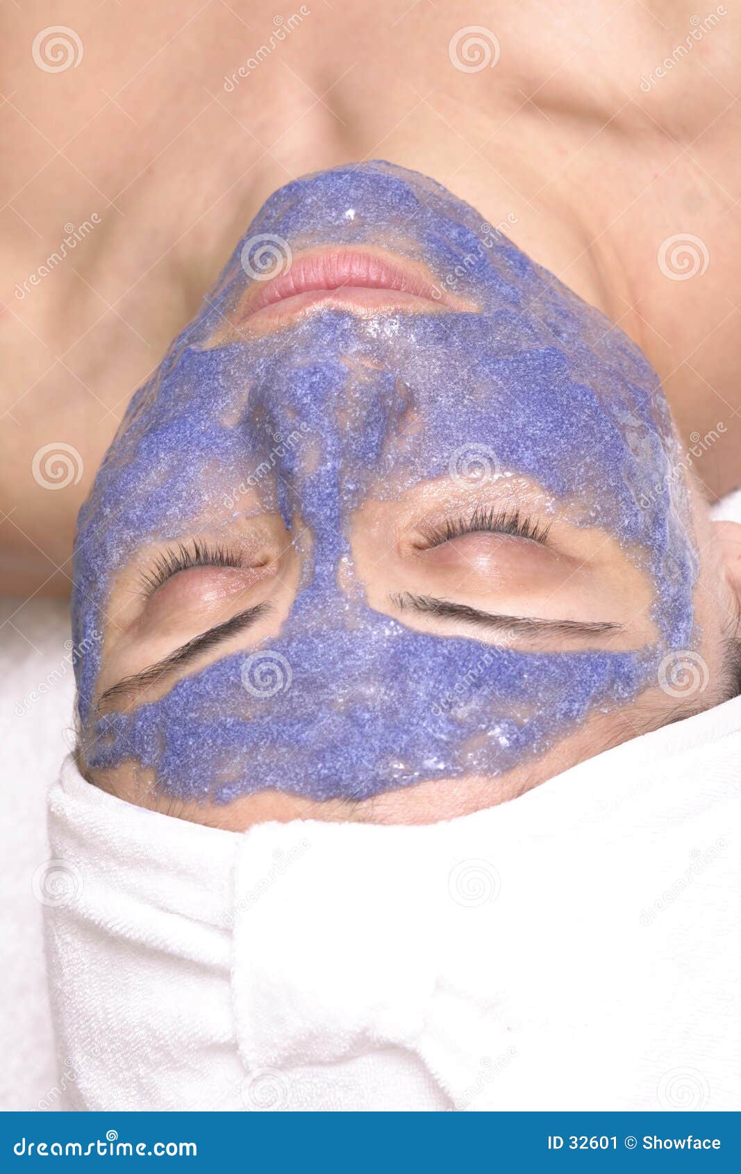 Facial exfoliation stock image. Image of girls, health, girly - 32601