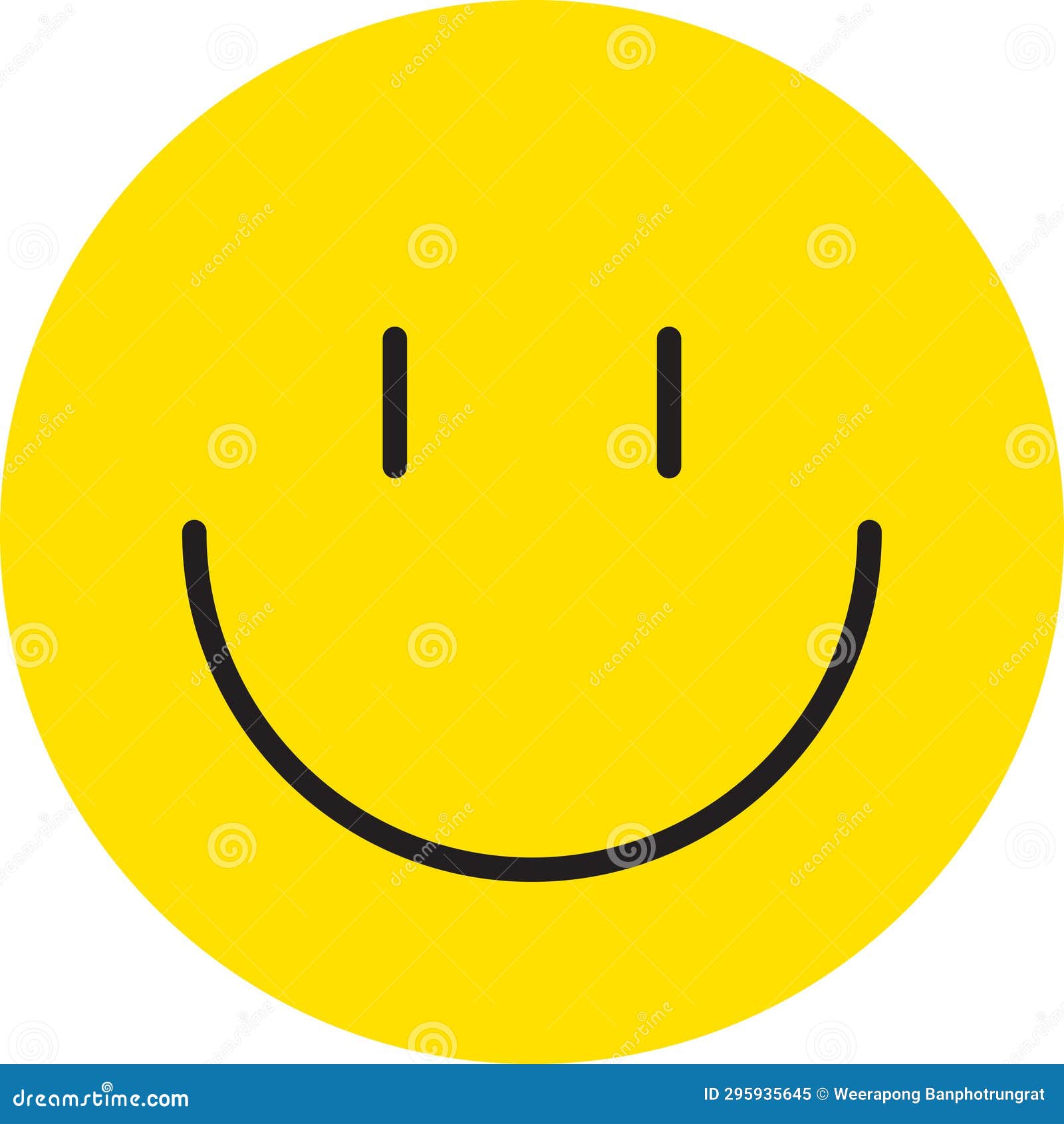 Smiling Face, Facial Expression, Happiness on Face Stock Vector ...