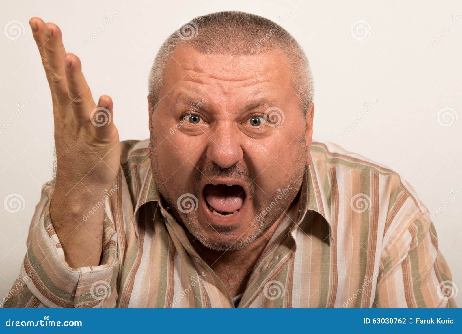 Angry Man Yelling Angry Man Yelling
