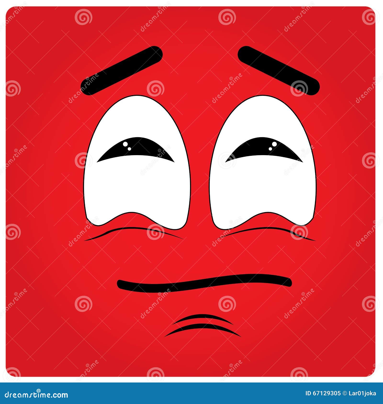 Facial Expression stock illustration. Illustration of shiny - 67129305