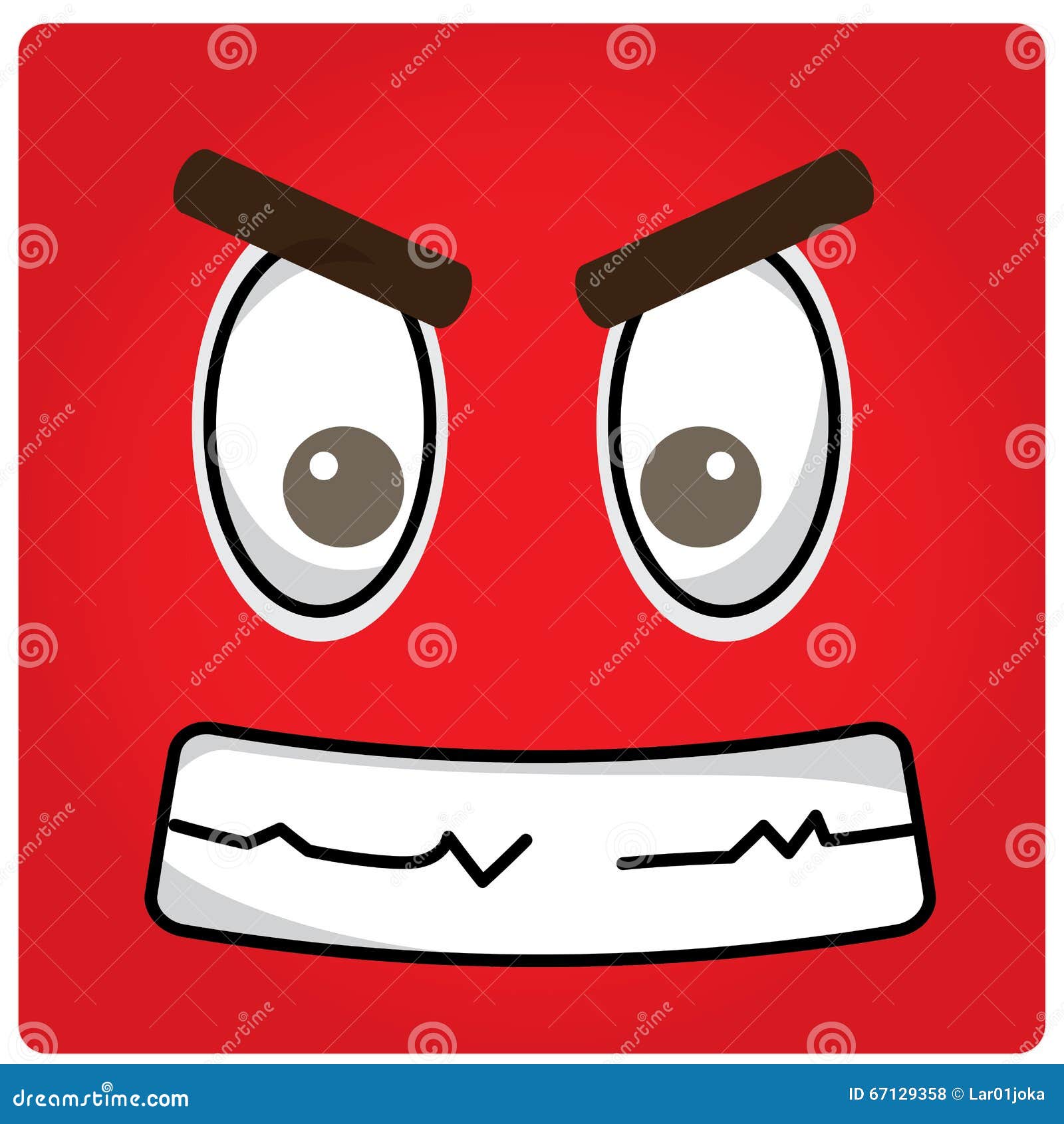 Facial Expression stock illustration. Illustration of line - 67129358