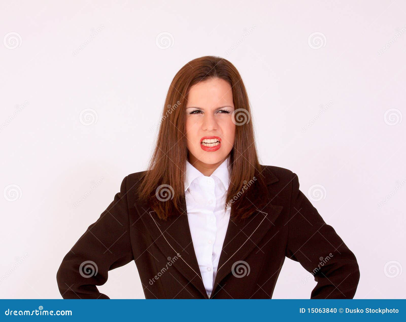 Facial Expression of Stressed Girl Stock Photo - Image of scream ...