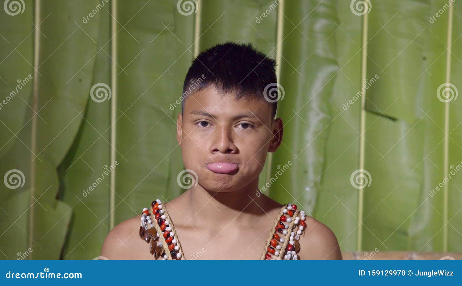 Facial Expression of a Young Boy Pouting Stock Footage - Video of ...