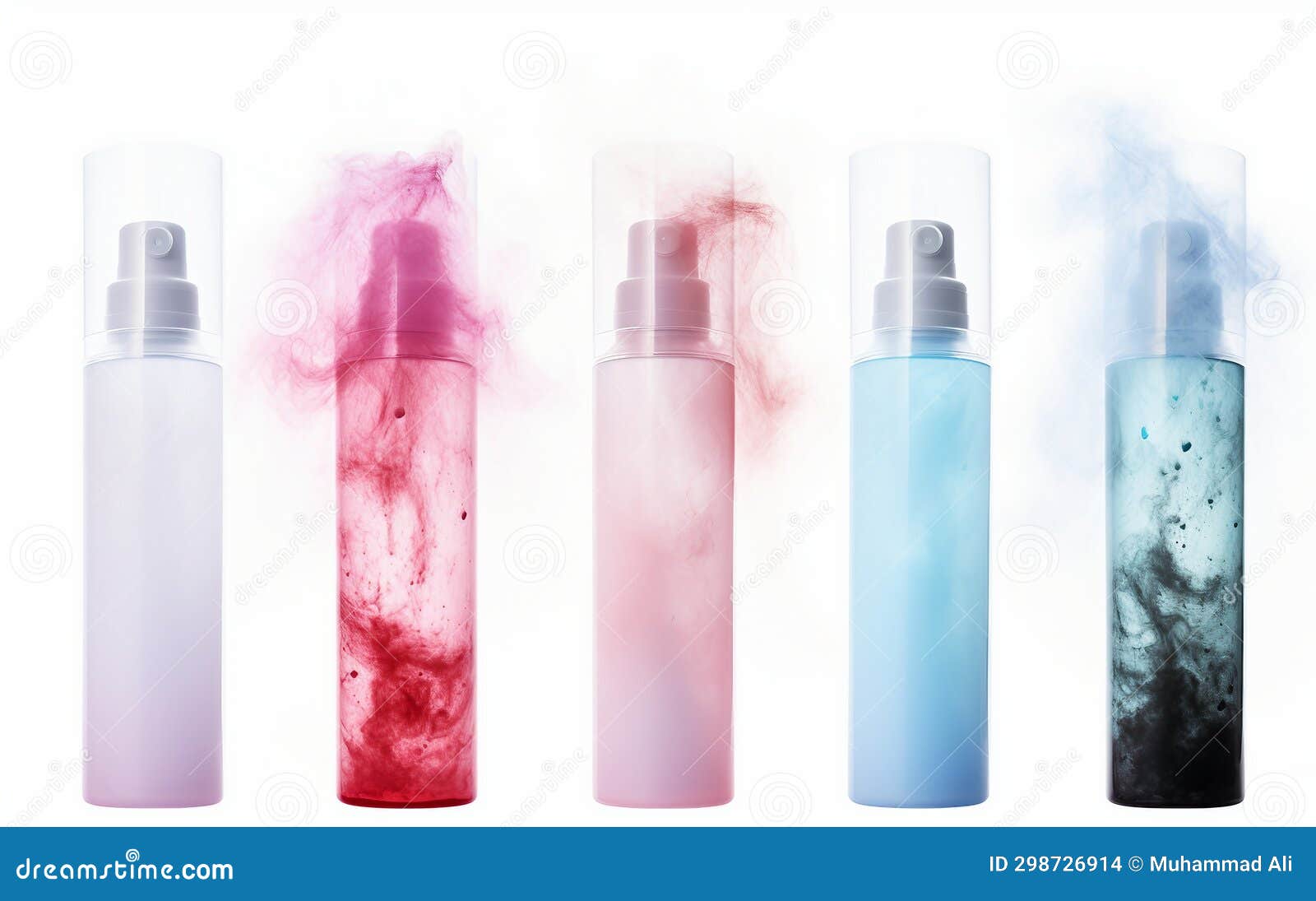 Facial Hydration Mist on White Background Stock Photo - Image of ...