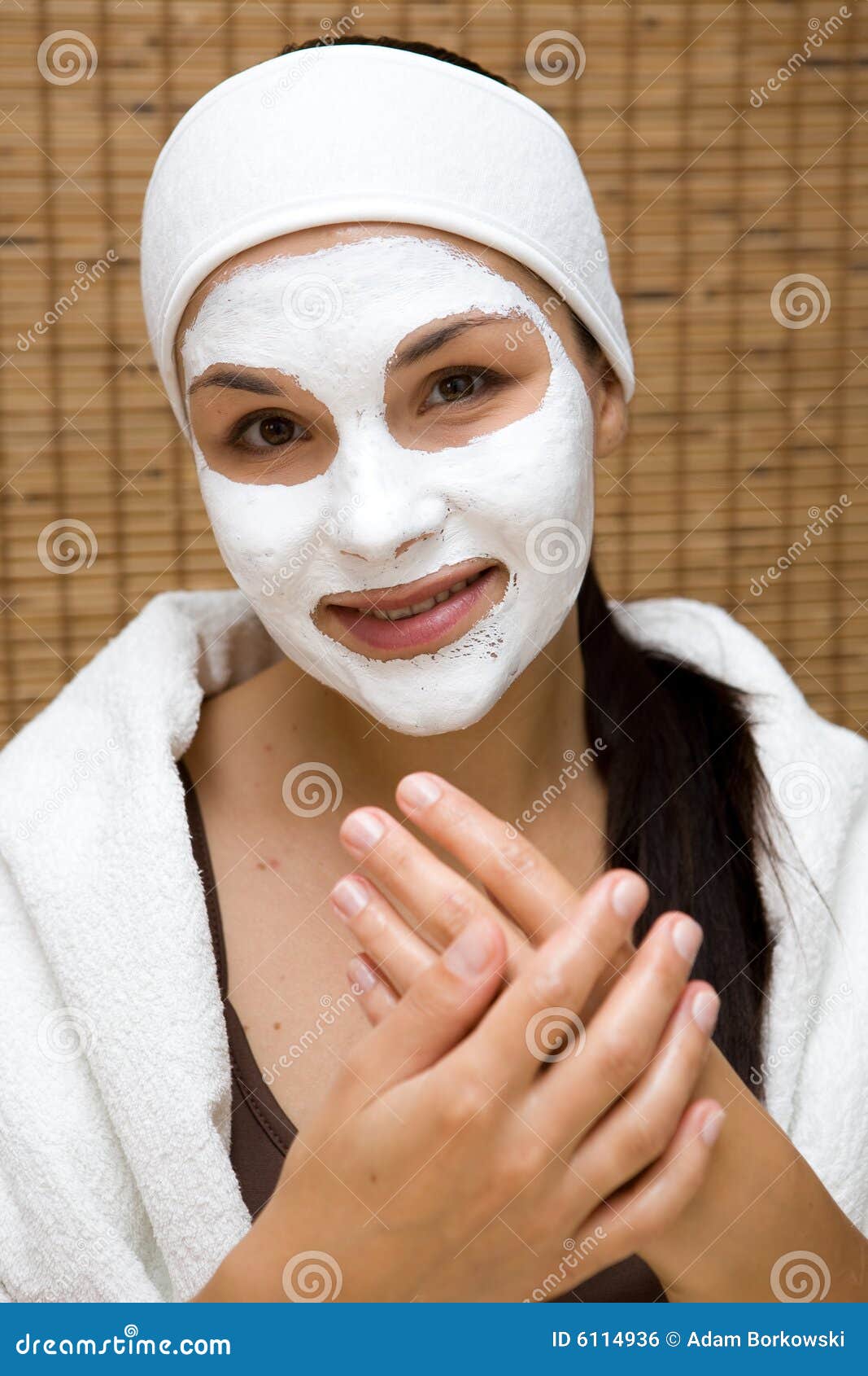 Facial mask stock photo. Image of healthy, beauty, female - 6114936