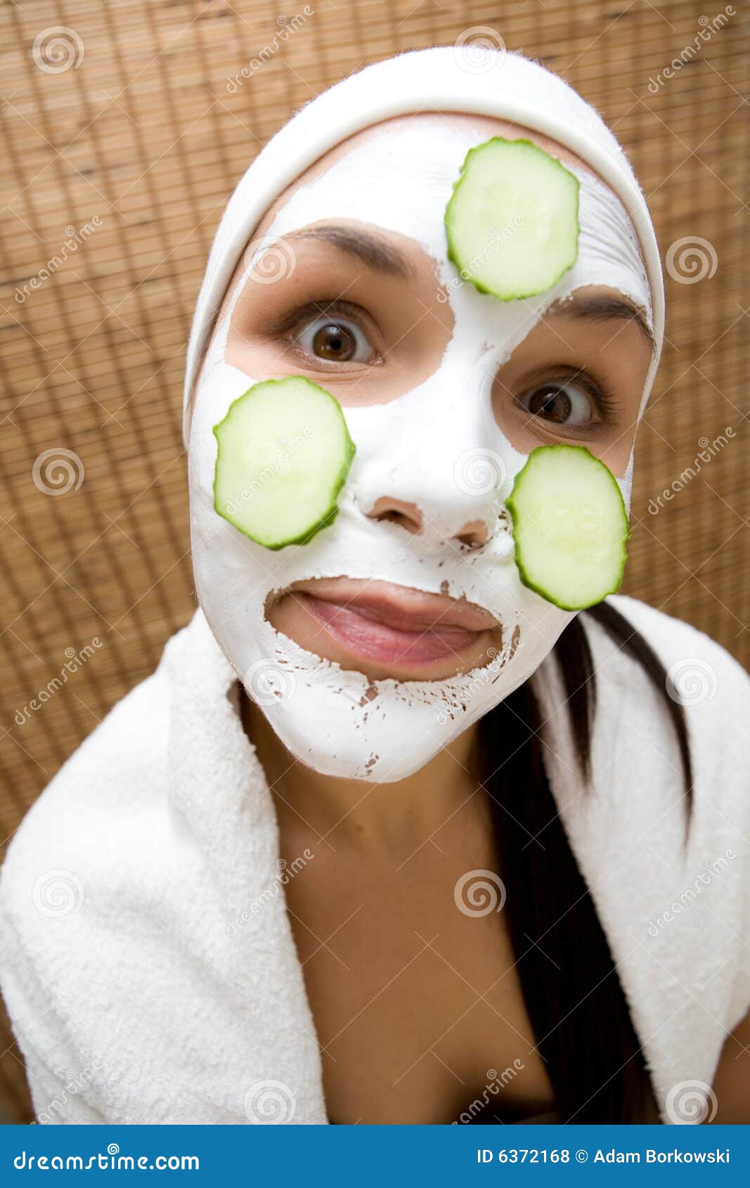 Facial mask stock photo. Image of luxury, pampered, healthy - 6372168