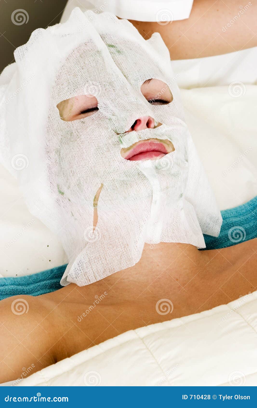 Facial Mask stock photo. Image of cover, cure, body, mask - 710428