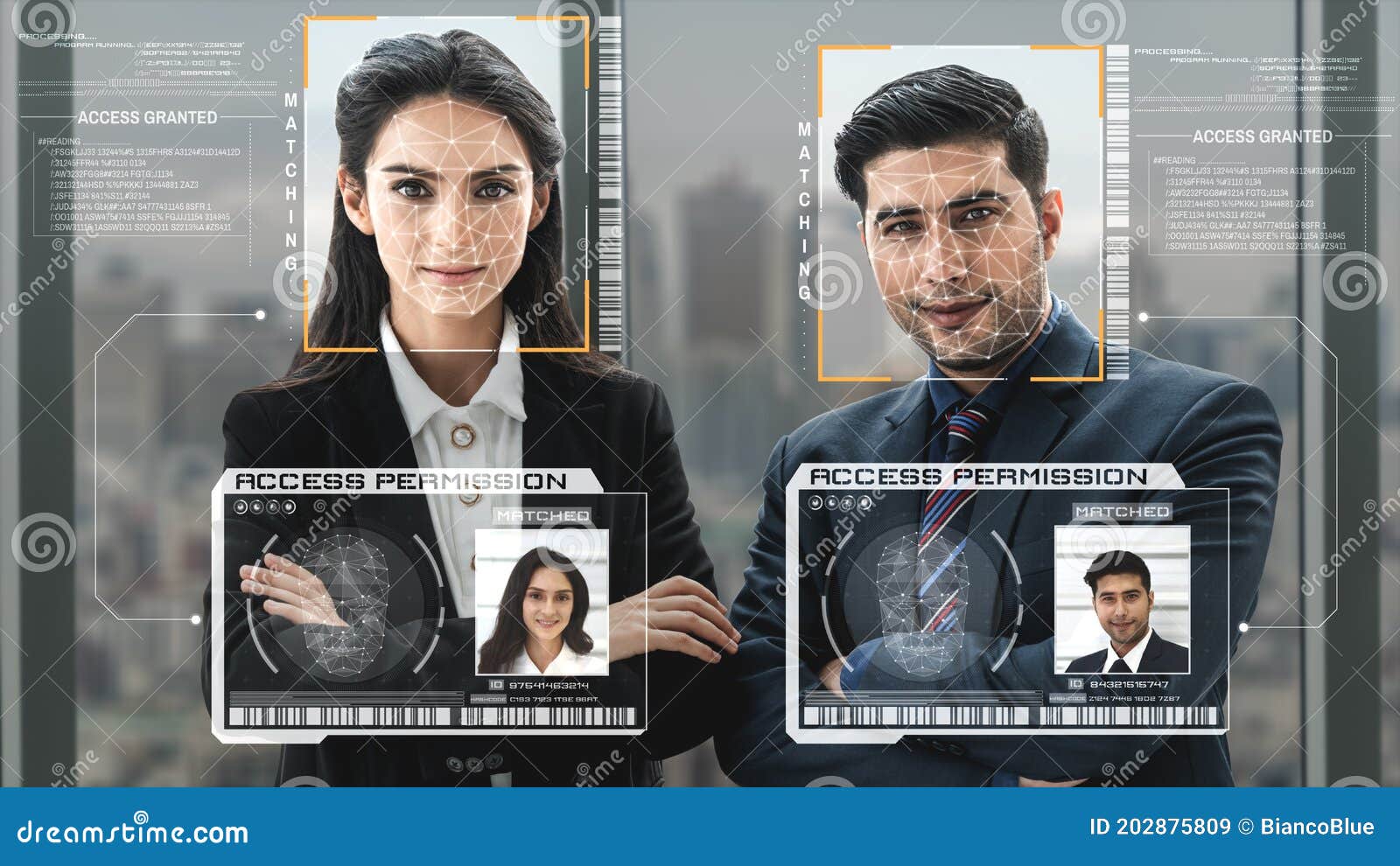 Technology Scan Eye For Security Or Identification Royalty-Free Stock ...