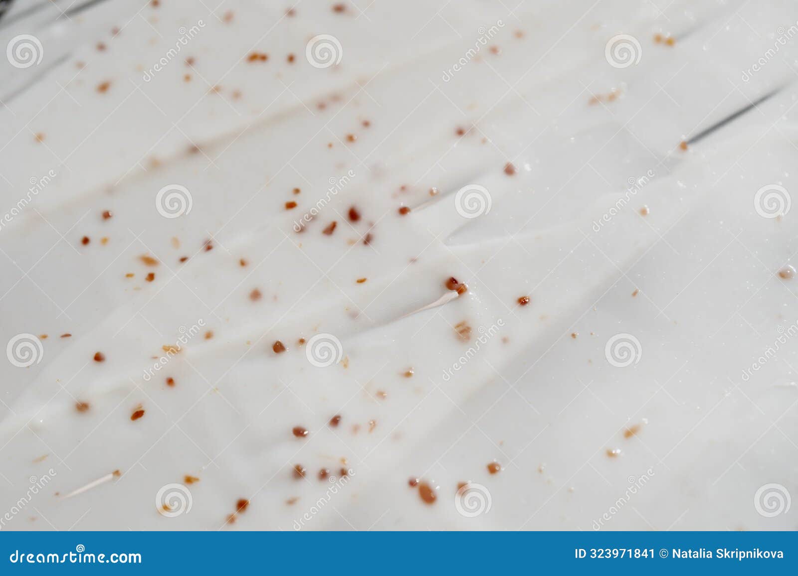 Facial Scrub Texture. Close-up Stock Image - Image of bathroom ...