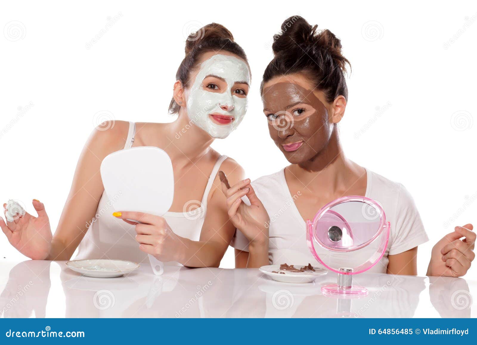 Facial skin care stock image. Image of cosmetic, beauty - 64856485