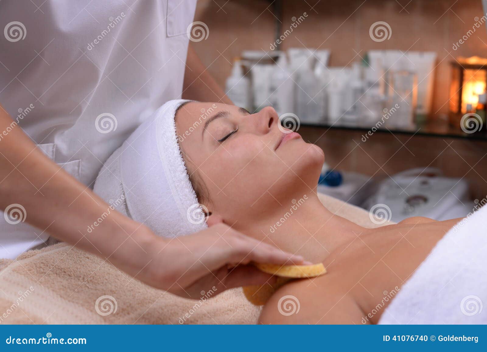 Facial sponges stock photo. Image of beautician, facial - 41076740
