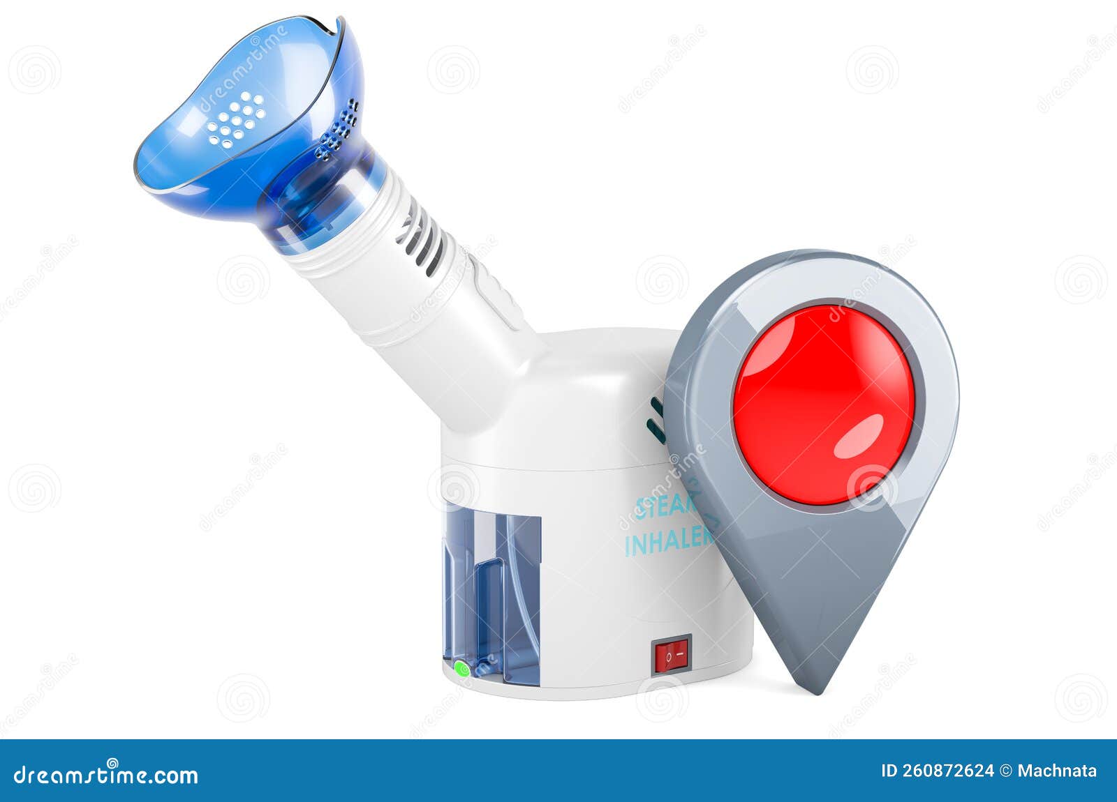 Facial Steamer, Steam Inhaler, Personal Humidifier, Vaporizer or Vocal ...