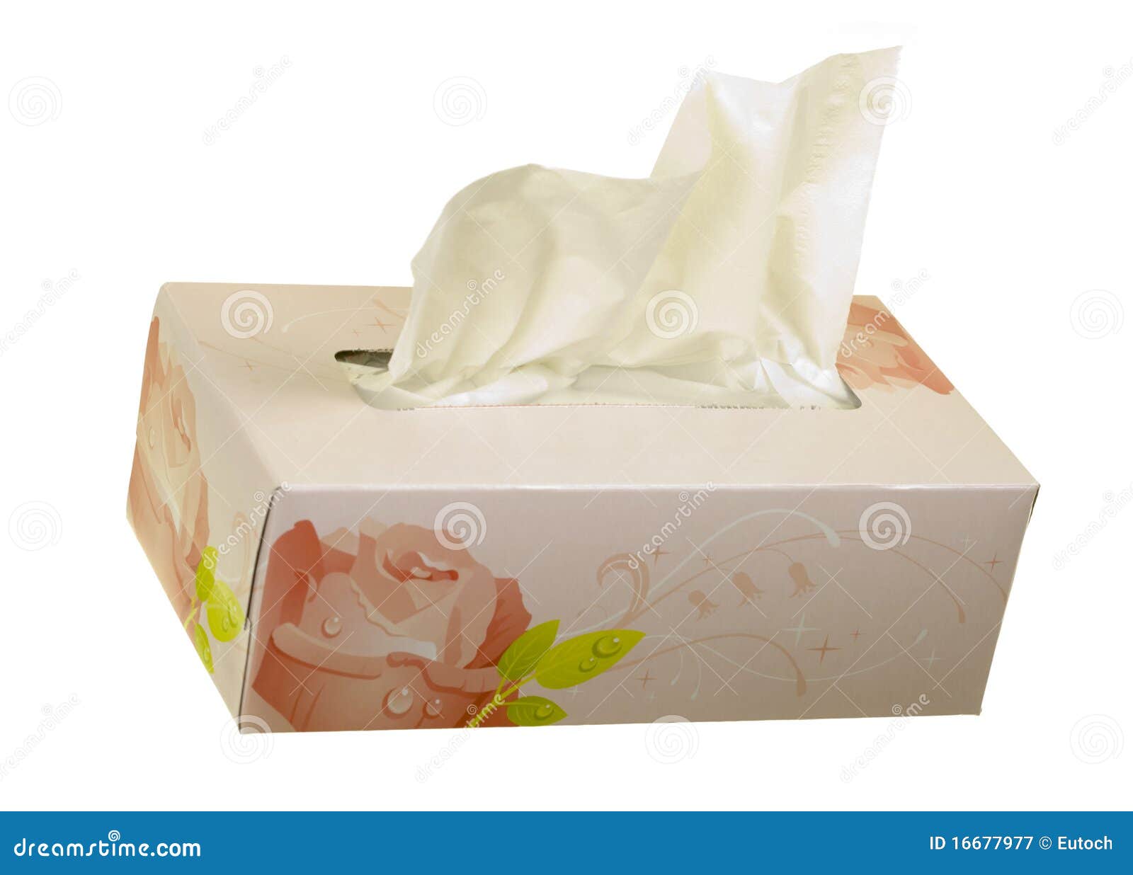 Facial Tissues Angle View stock image. Image of nasal - 16677977