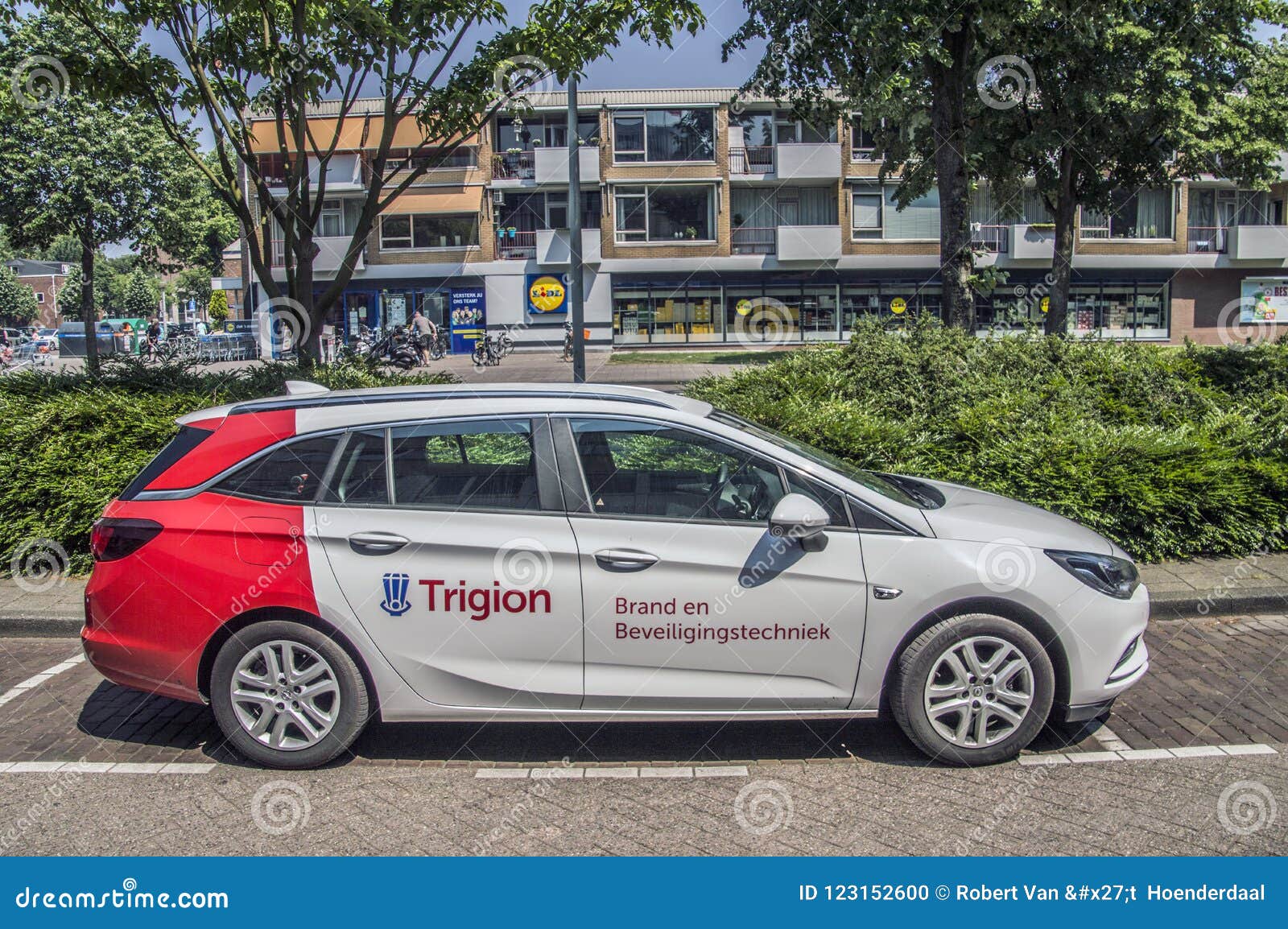 Facilicom Trigion Car at Amsterdam the Netherlands Editorial Image ...