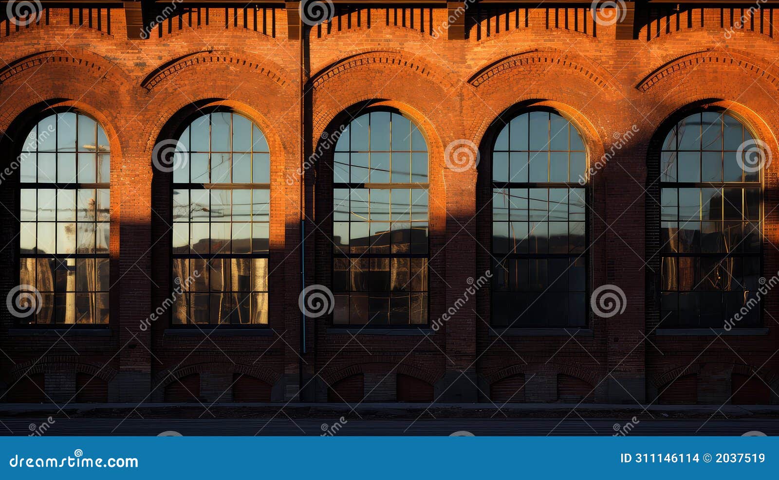 Facility Background Factory Building Stock Illustration - Illustration ...