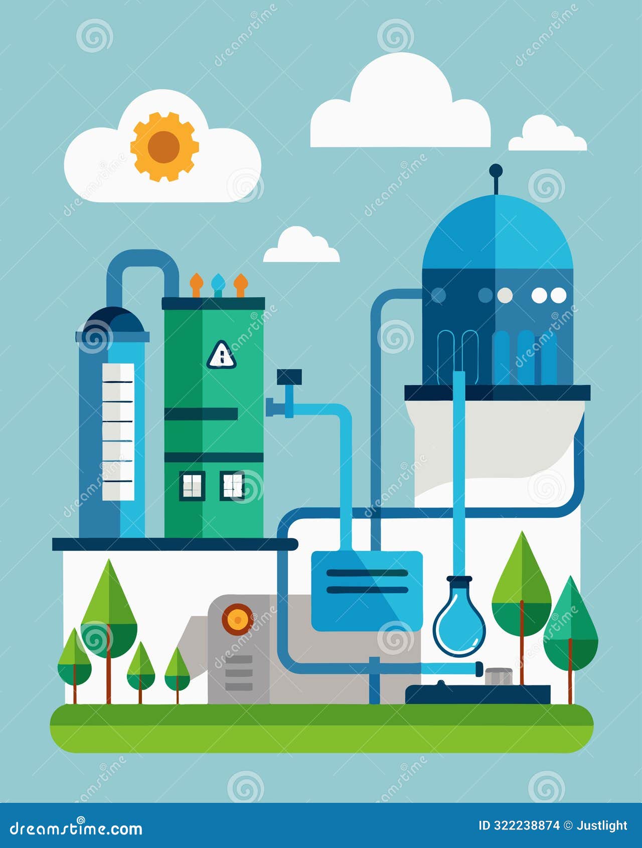 Reusing Water White Linear Icon For Dark Theme Cartoon Vector ...