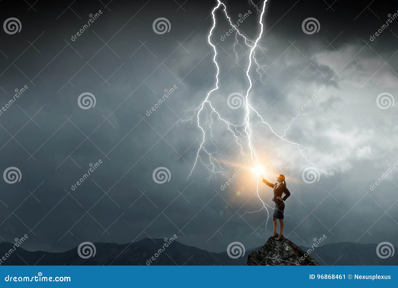 Facing Challenges and Problems Stock Image - Image of horizon ...
