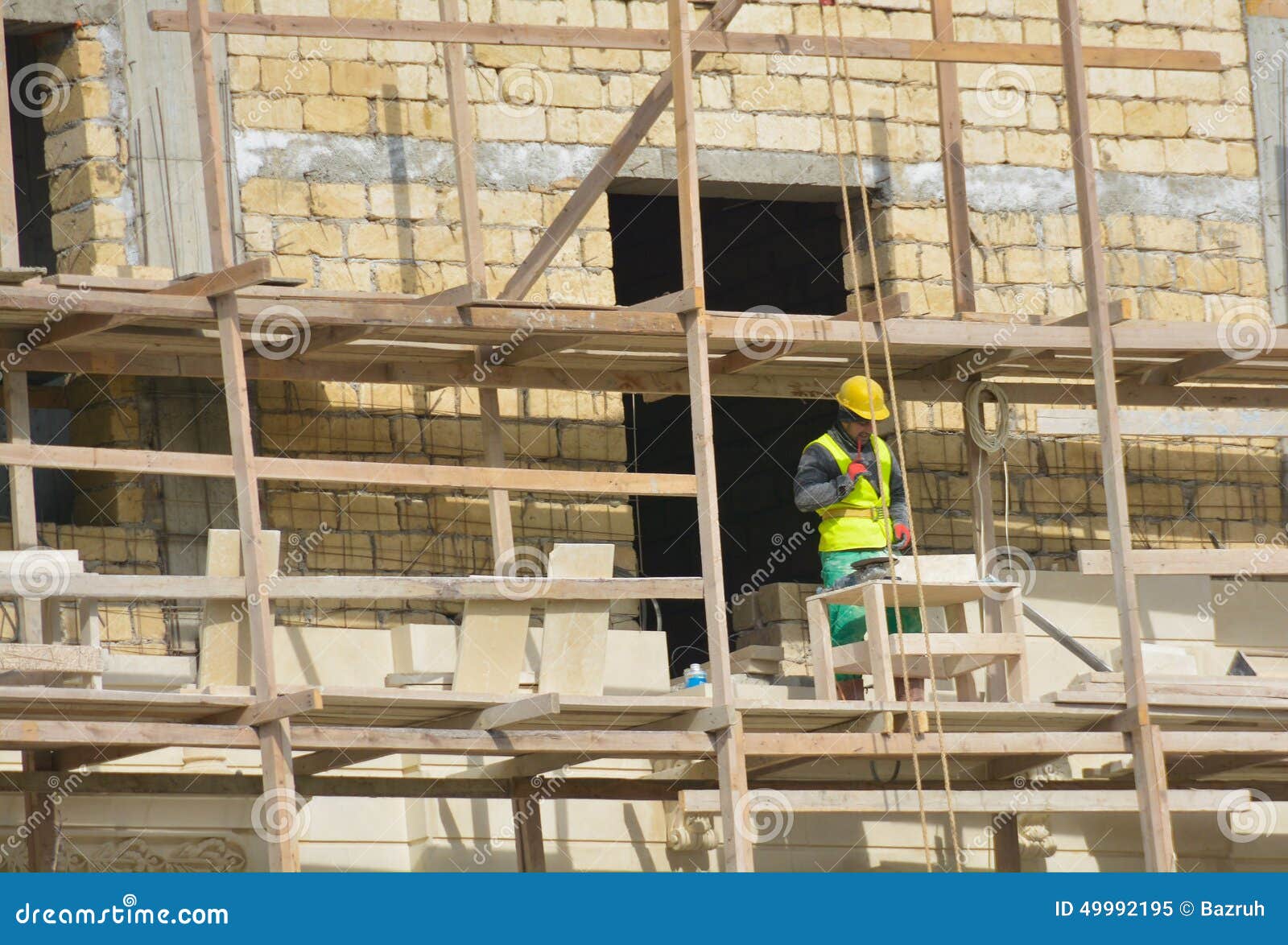 Facing of Facade of the Building Editorial Image - Image of house ...