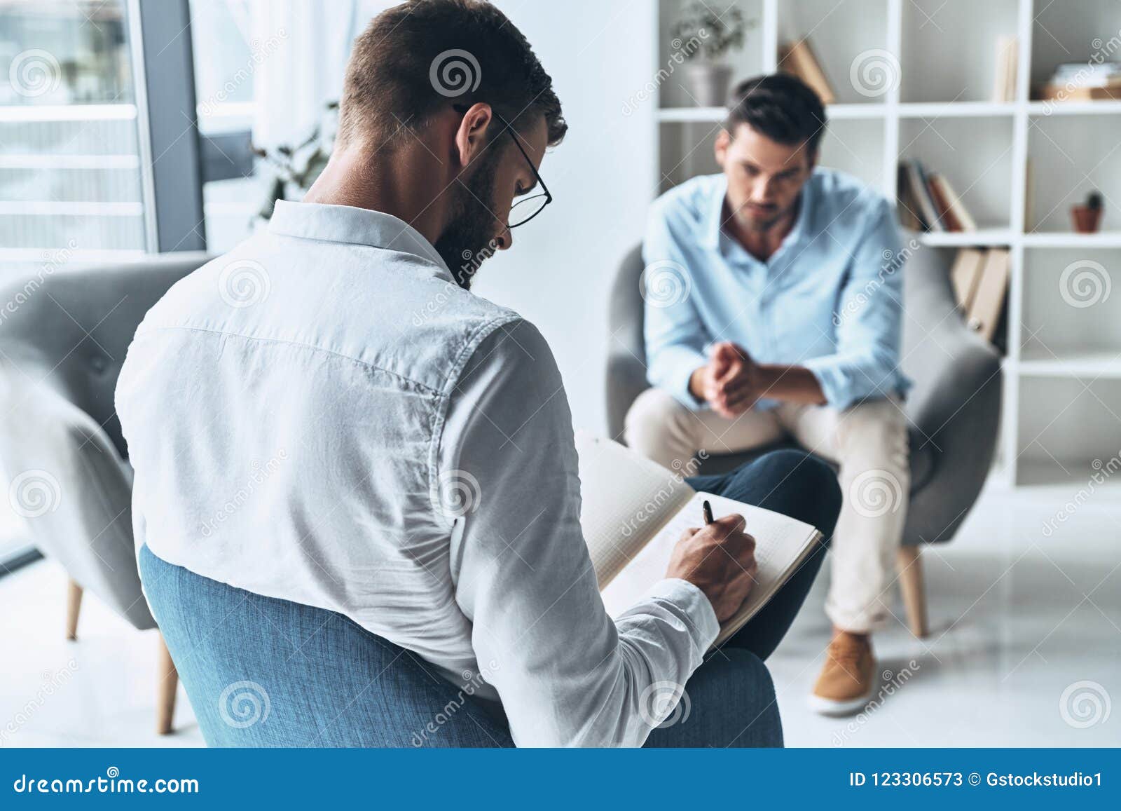 Facing Social Difficulties. Stock Image - Image of despair, advice ...