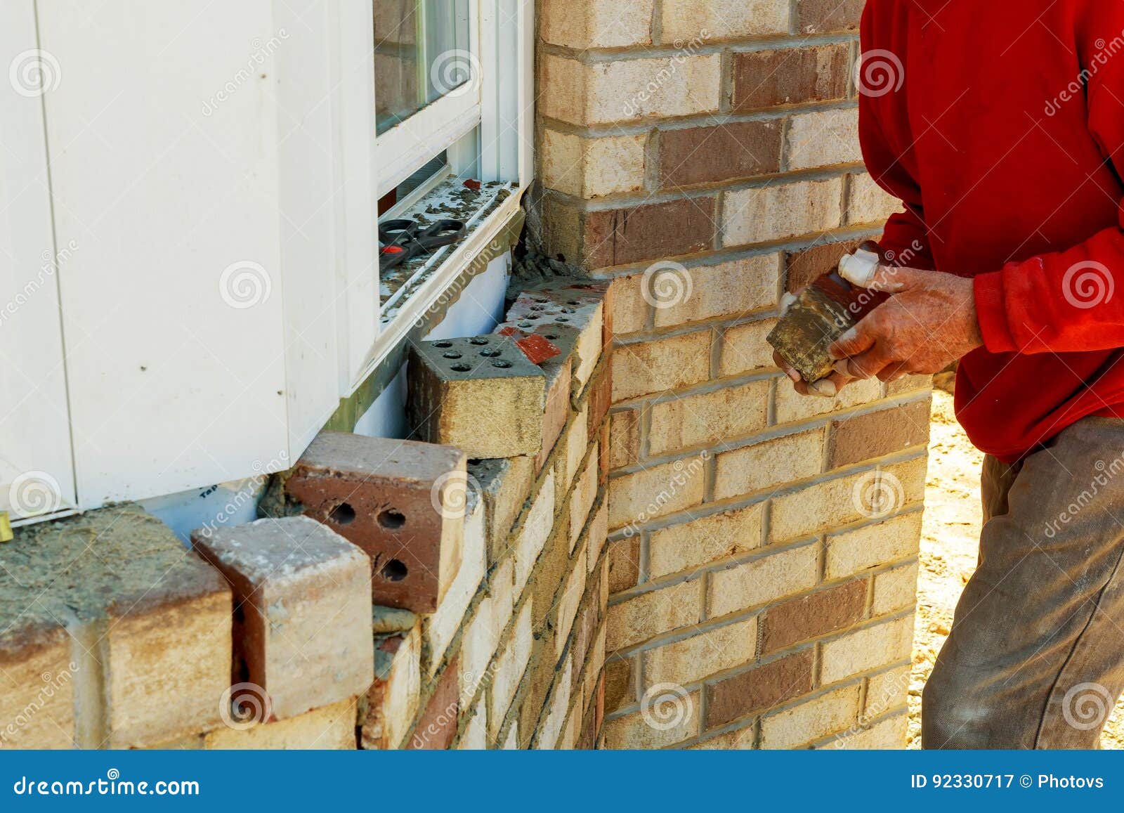 Brick Facing Tile, Brick Tile Texture Background Stock Photo ...