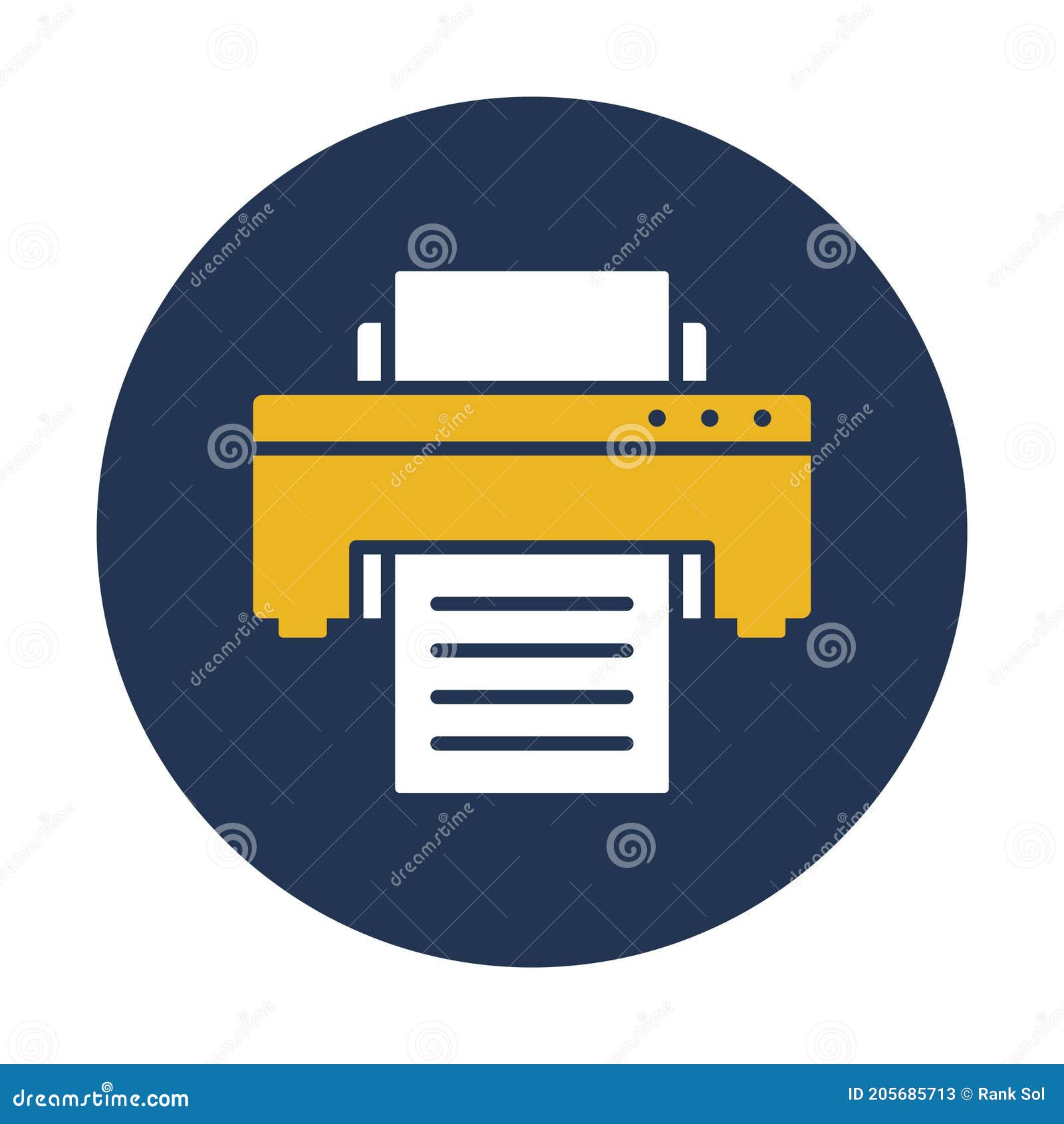 Facsimile, Facsimile Machine Vector Icon Which Can Easily Modify Stock ...