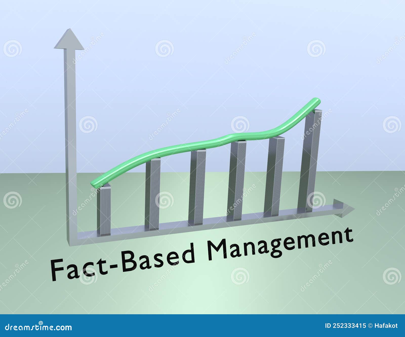 Fact-Based Management Concept Stock Illustration - Illustration of ...