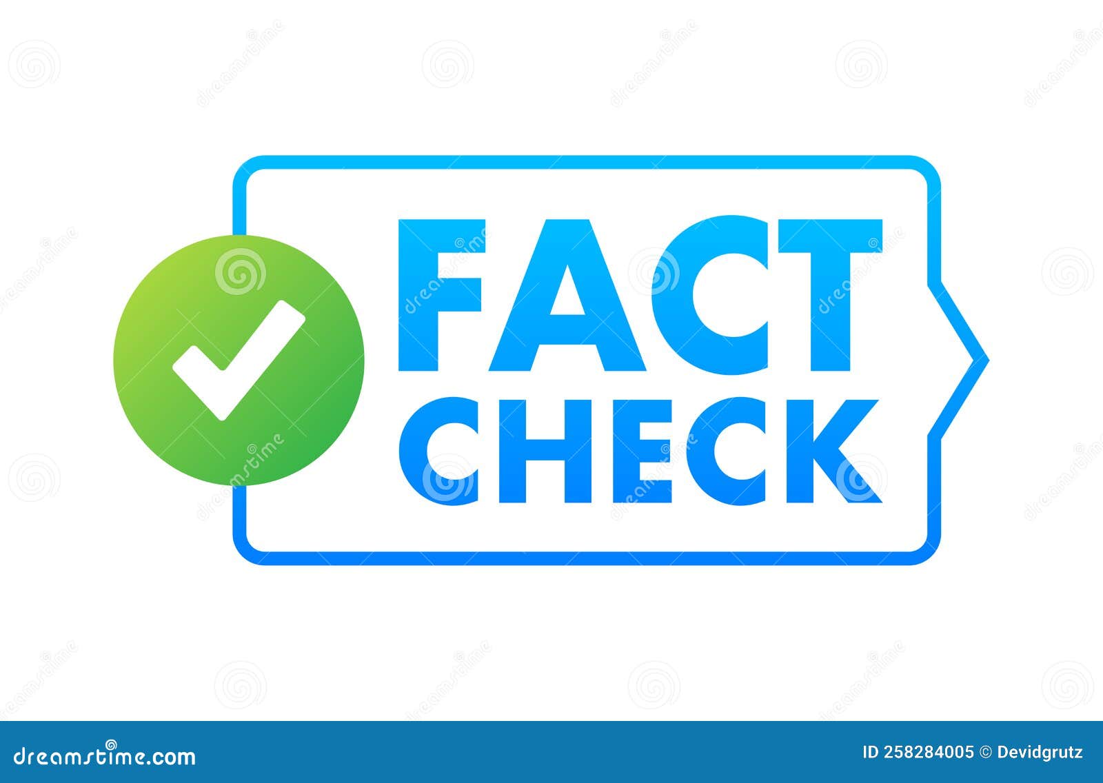 Fact Check. Concept of Thorough Fact-checking or Easy Compare Evidence ...