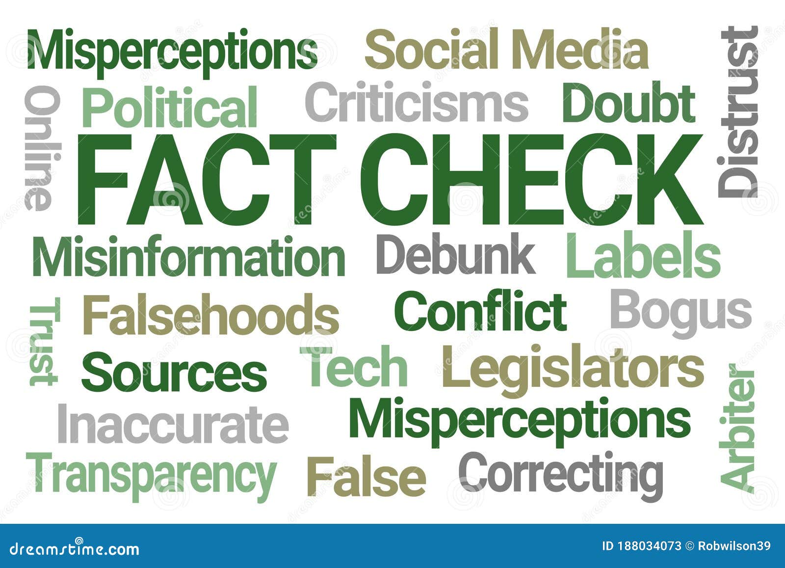 Fact Check Concept. Young Female Characters Research Information. Flat ...