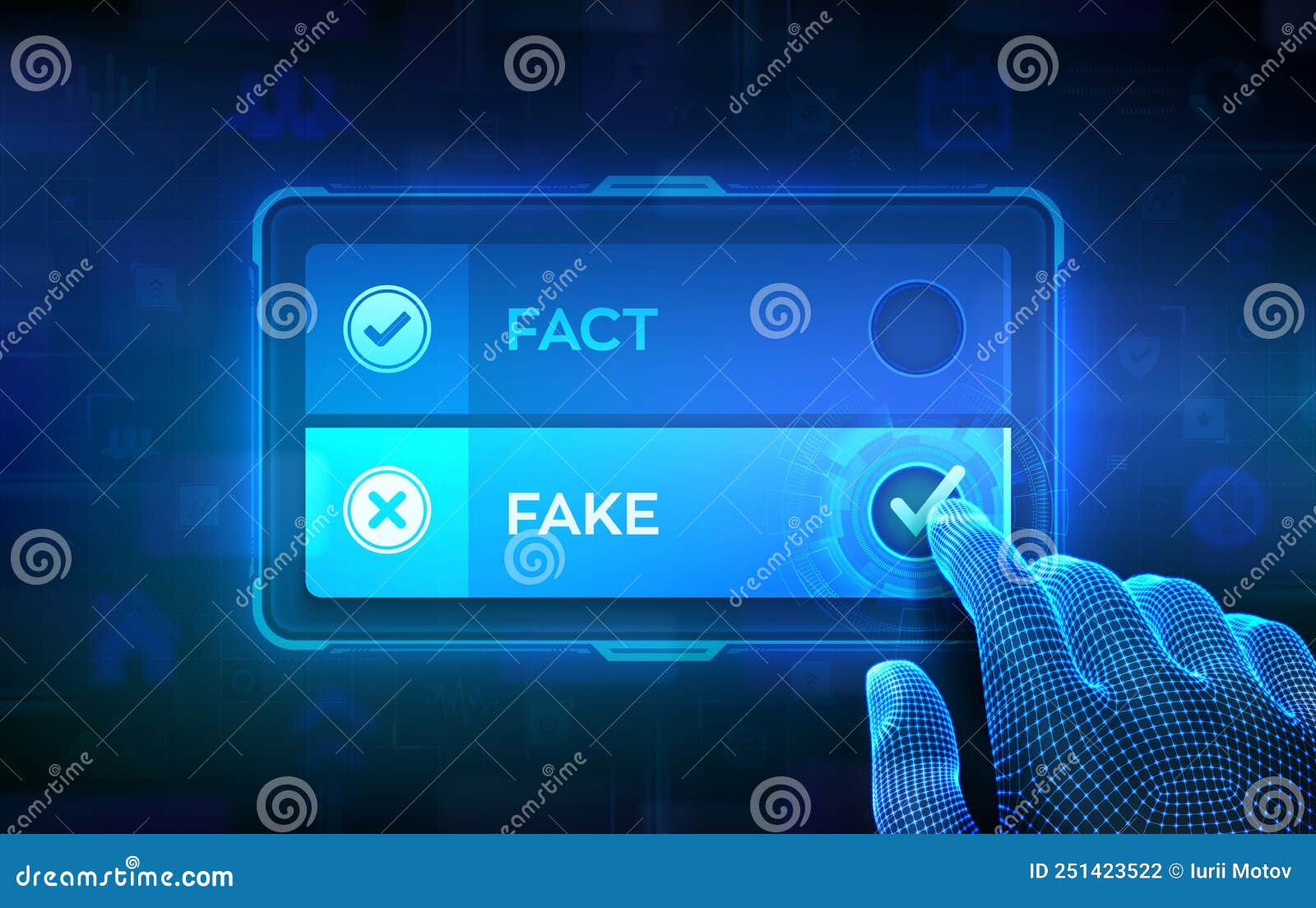 Fact or Fake. Making Decision. Concept of Thorough Fact-checking or ...
