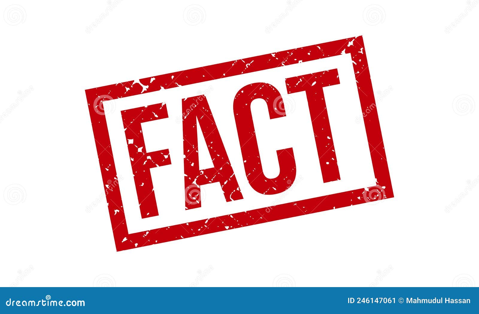 Fact Rubber Stamp Seal Vector Stock Vector - Illustration of rubber ...