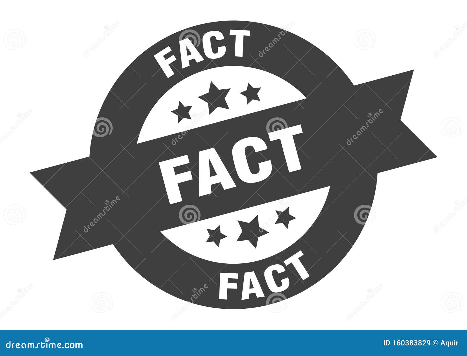 Fact Sign. Fact Grunge Stamp. Vector Illustration | CartoonDealer.com ...