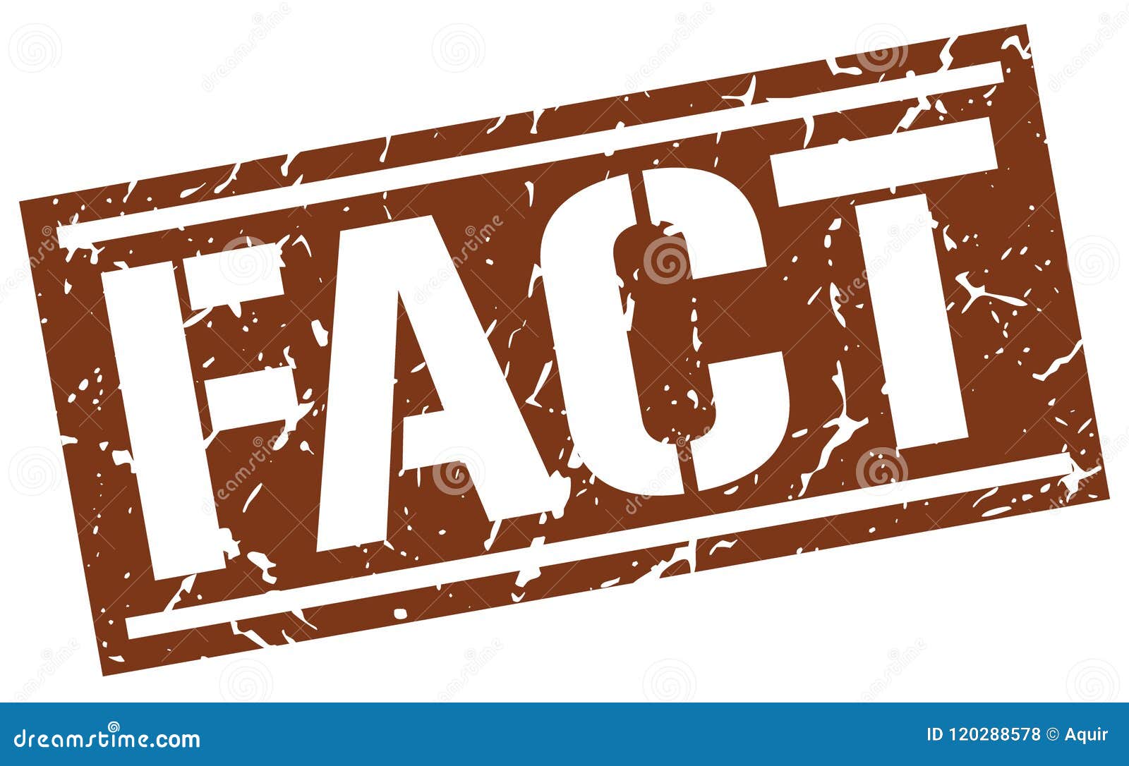 Fact stamp stock vector. Illustration of label, stamp - 120288578