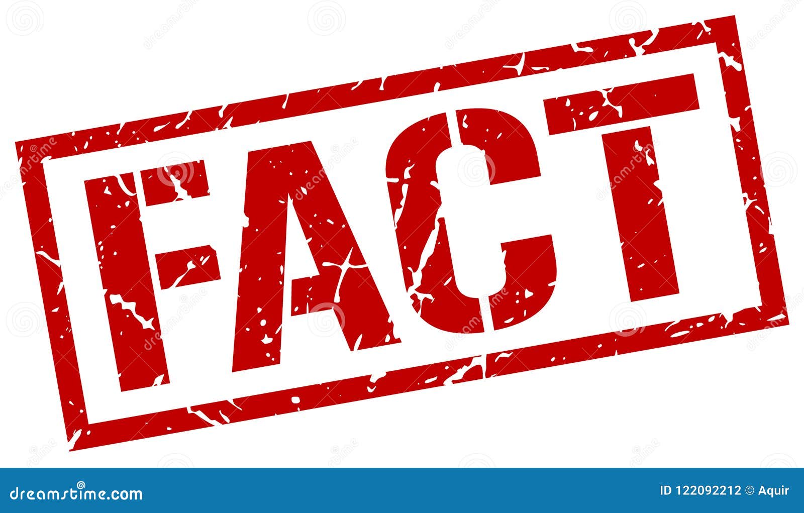 Fact stamp stock vector. Illustration of fact, rubber - 122092212