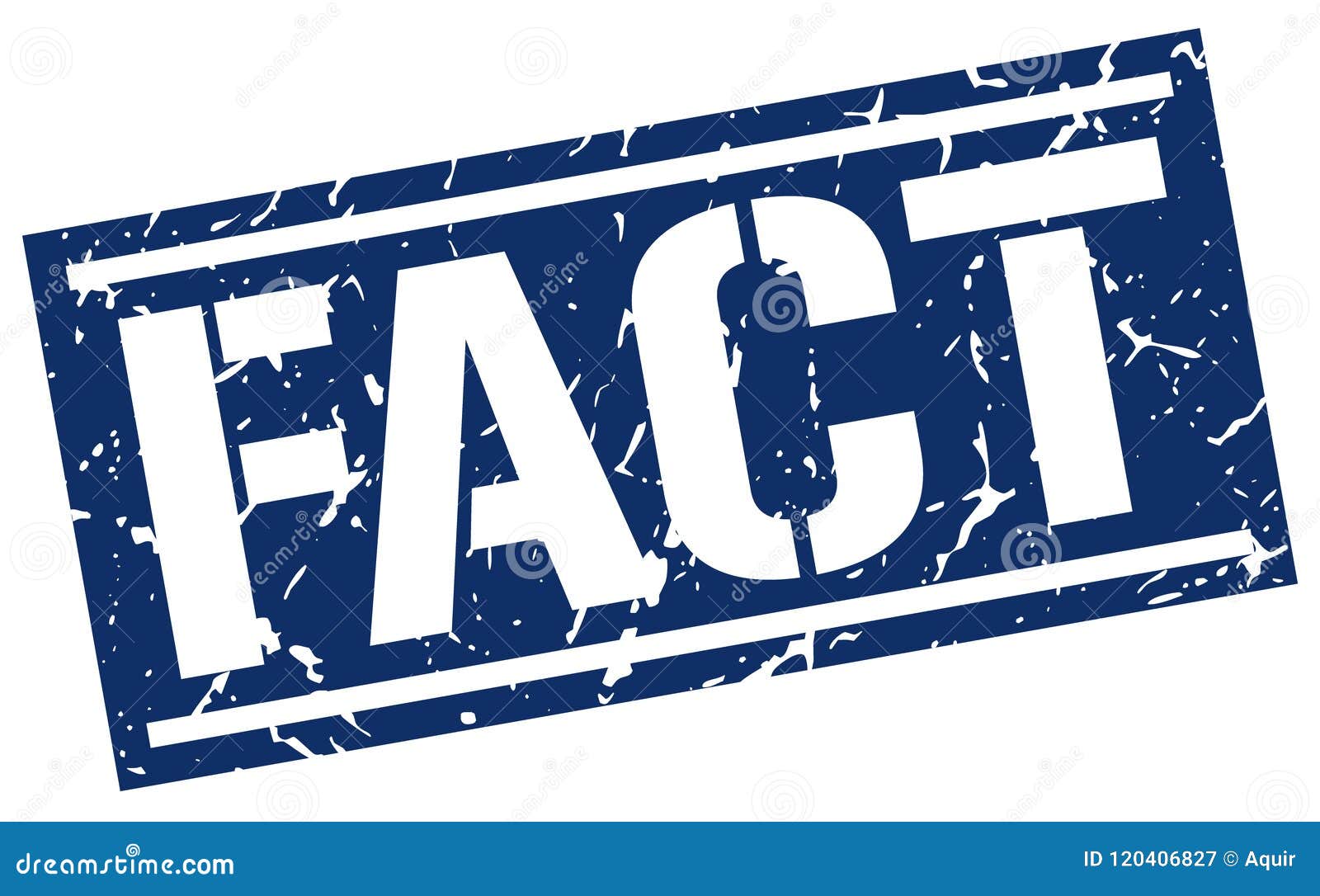 Fact stamp stock vector. Illustration of vector, rubber - 120406827