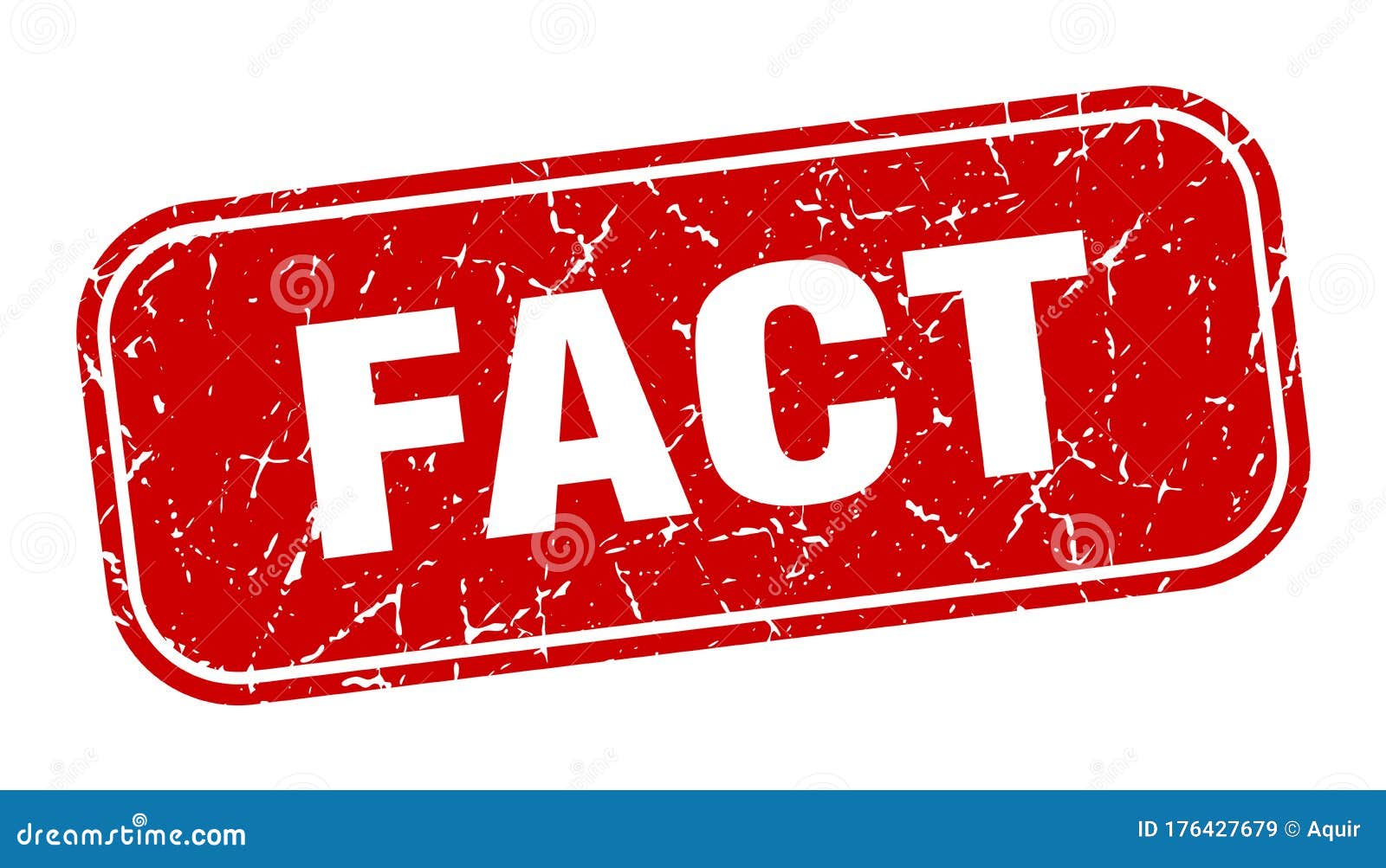 Fact Stamp. Fact Square Grungy Isolated Sign Stock Vector ...