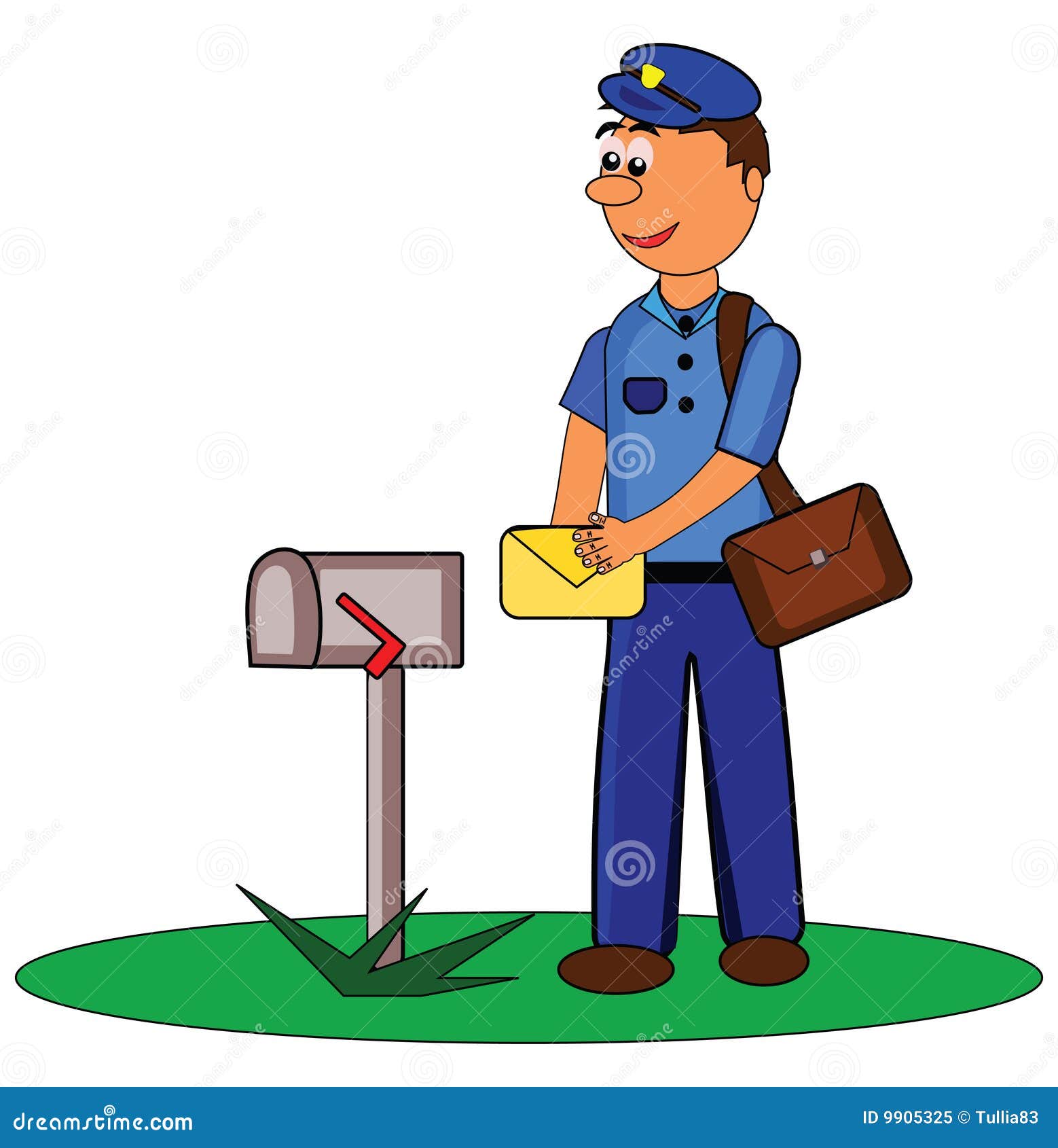 Facteur Photo libre de droits - Image: 9905325